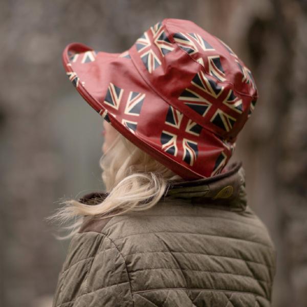 British Flag Showerproof Sun Hat – Bradleys Tannery
